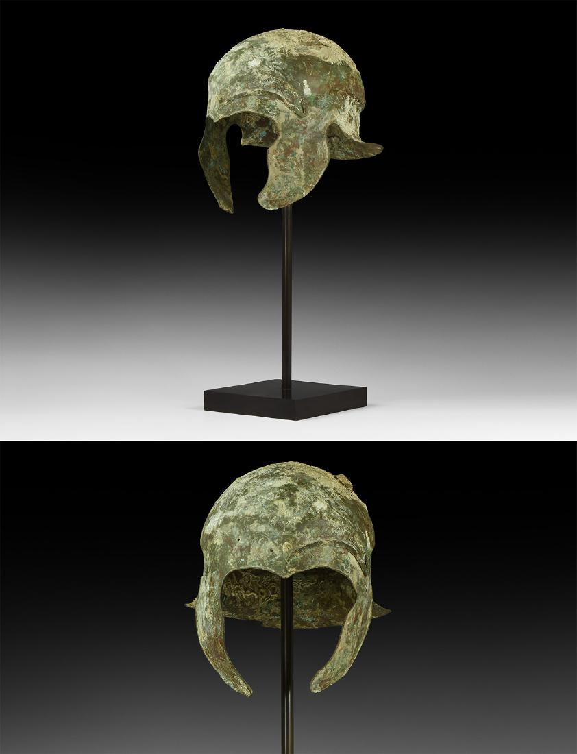 Greek One-Piece Helmet of Chalcidian Type
