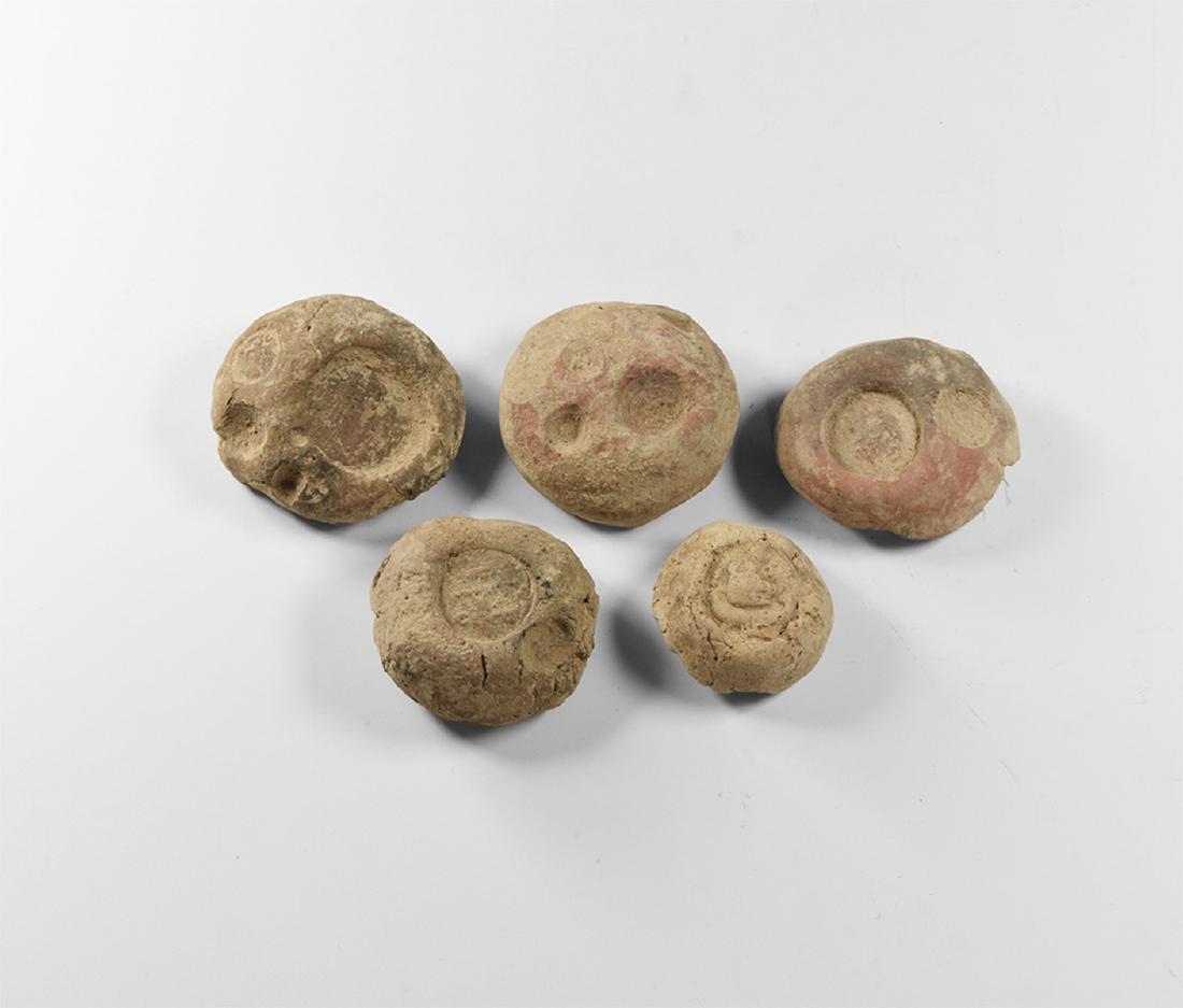 Sassanian Clay Bullae Group (#2026) on Nov 26, 2018 | TimeLine Auctions ...