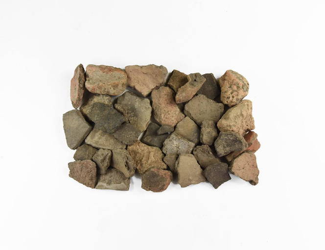 Linear Band Ware Pottery Shards