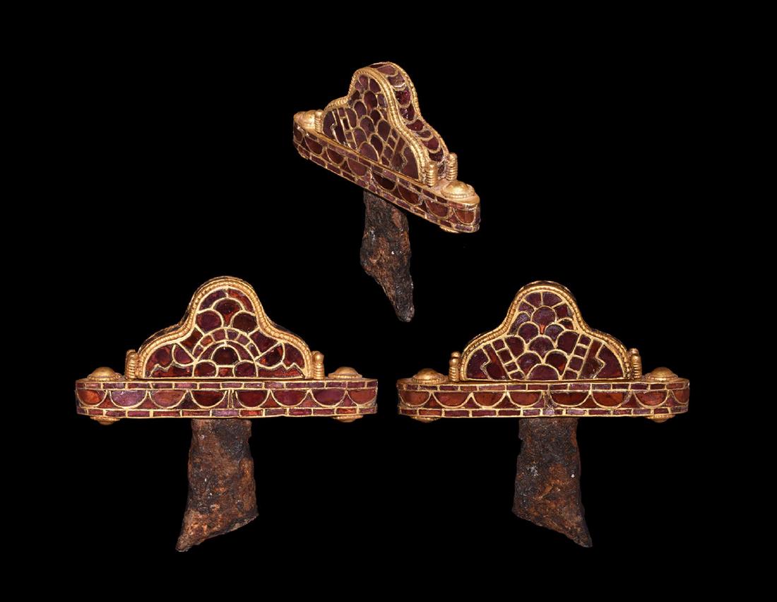 Merovingian Gold and Garnet Sword Hilt Fragment - Feb 26, 2019 ...