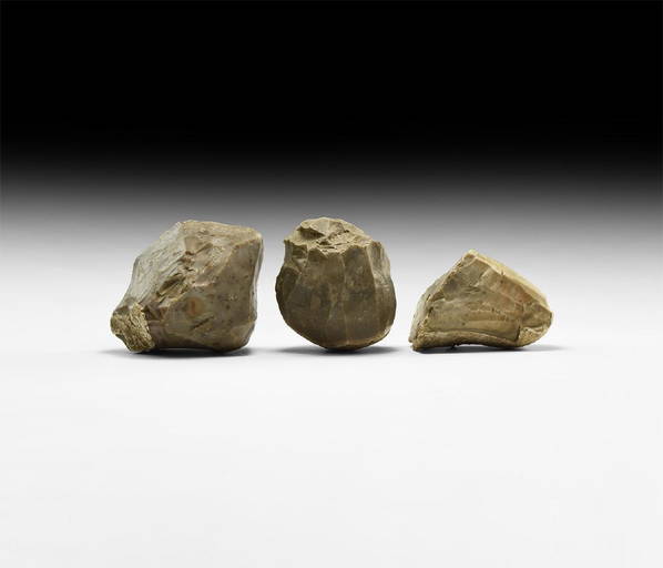 Stone Age Neolithic Flint Core Group