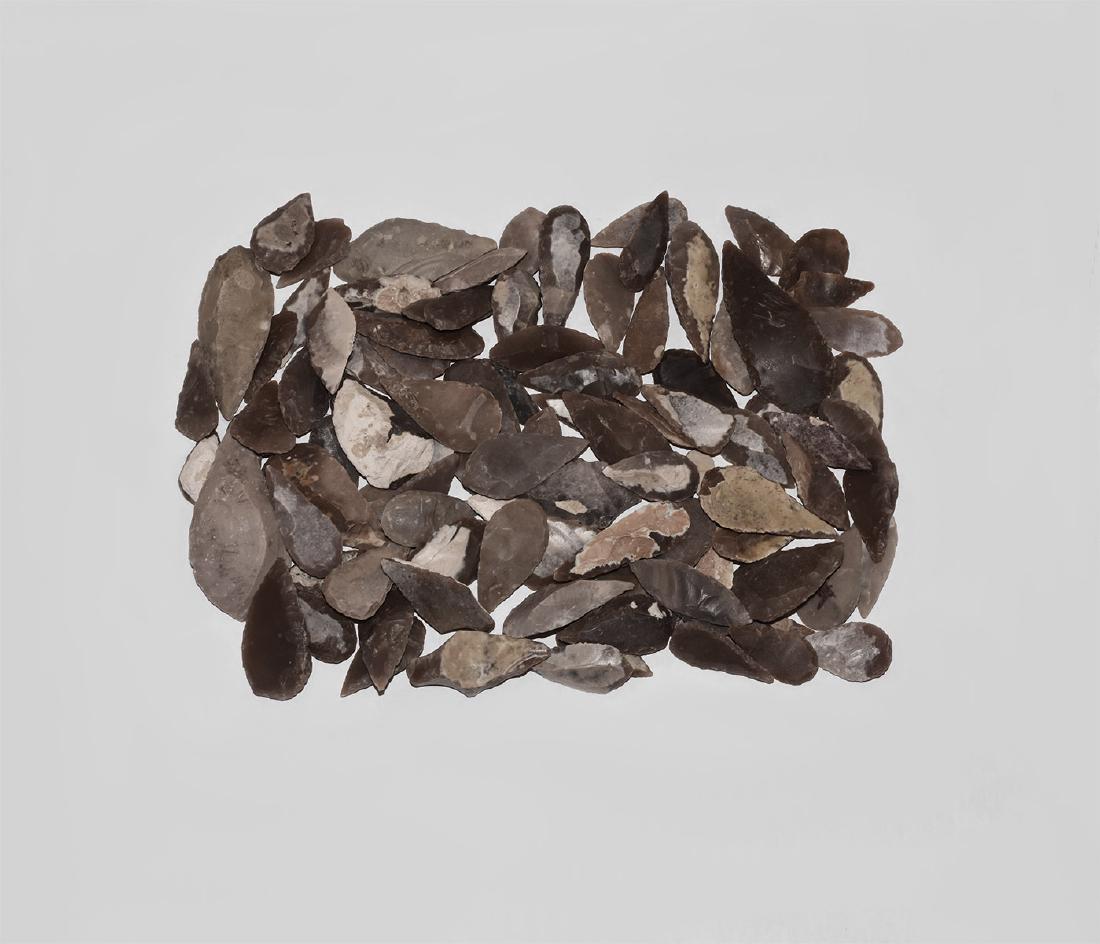 Neolithic Leaf-Shaped Arrowhead Collection