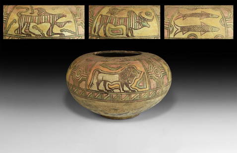 Indus Valley Mehrgarh Polychrome Bowl