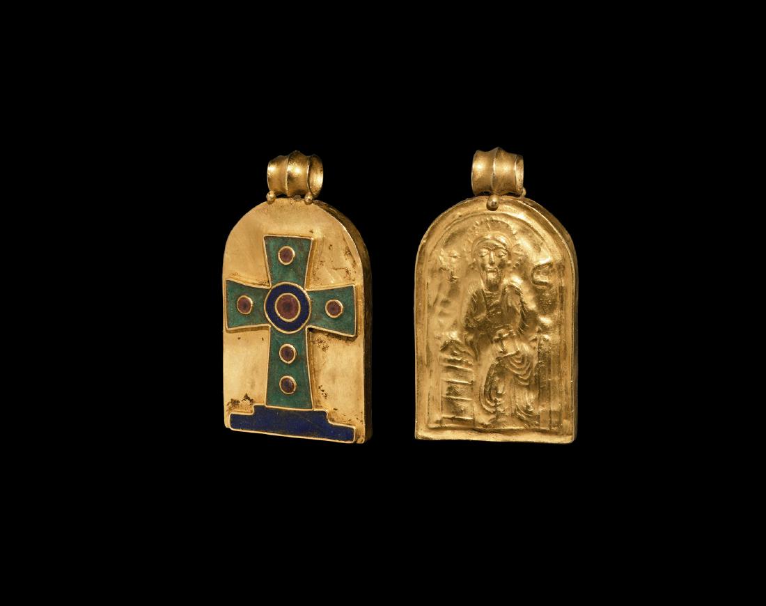 Byzantine Gold Amulet Pendant - Sep 03, 2019 | TimeLine Auctions Ltd ...