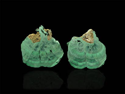 Stunning Raw Botryoidal Malachite Formation