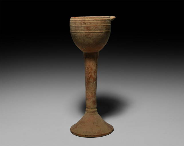 Bactrian Oxus Culture Terracotta Chalice