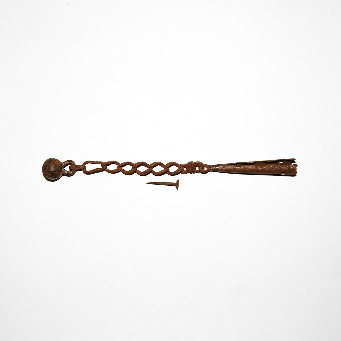 Medieval Flail With Chain