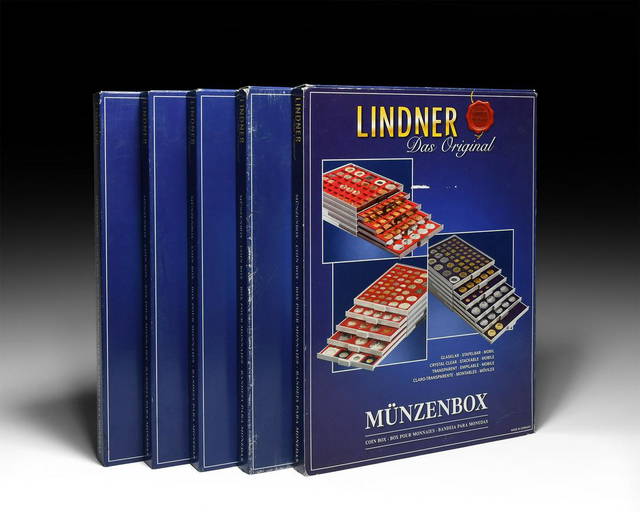 New Lindner Coin Tray Group [5] - May 29, 2021 | TimeLine Auctions Ltd ...