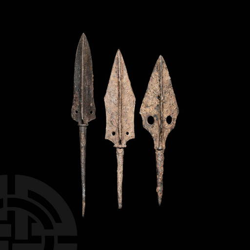 Medieval Incendiary Arrowhead Collection