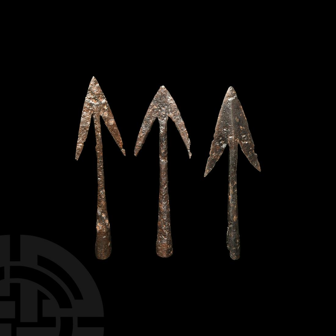 Medieval Barbed Arrowhead Collection (#1243) on Feb 24, 2022 | TimeLine ...