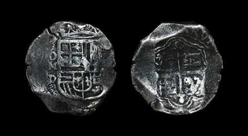 Shipwreck - Lucayan Beach Treasure - Cob 8 Reales