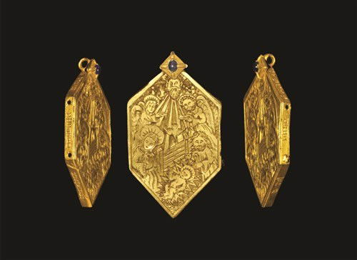 Medieval - Nativity Reliquary Pendant