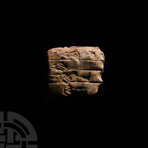 Late Uruk Proto-Cuneiform Tablet Section - May 26, 2022 | TimeLine ...