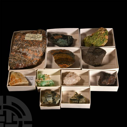 Mixed Historic Mineral Specimen Collection.