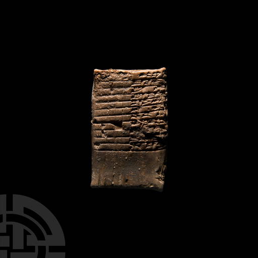 Old Babylonian Cuneiform Accounts Tablet (#0180) on Sep 06, 2022 ...