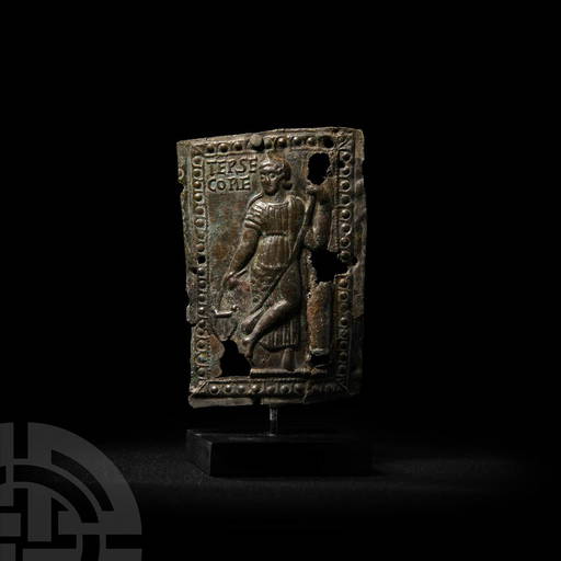 Roman Repousse Plaque with Muse Terpsichore (#0080) on Nov 29, 2022 ...