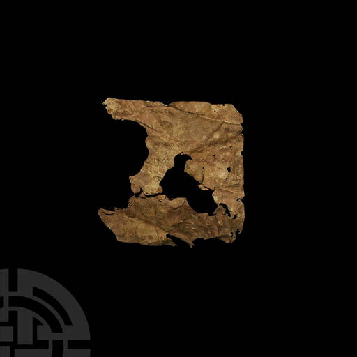 Bactrian Manuscript Fragment Of A Letter