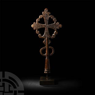 Ethiopian Orthodox Processional Cross