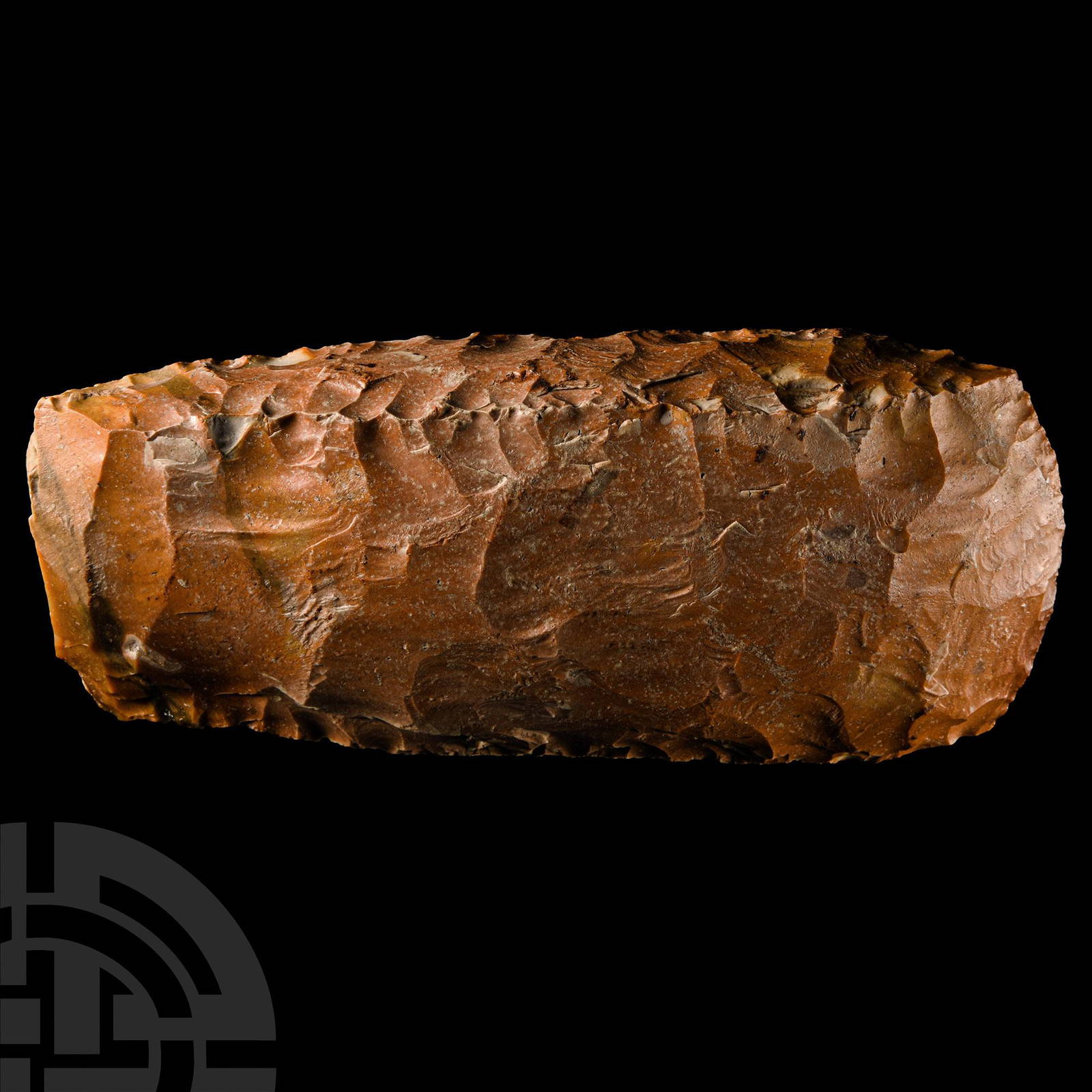 Stone Age Danish Neolithic Knapped Flint Axe Auction