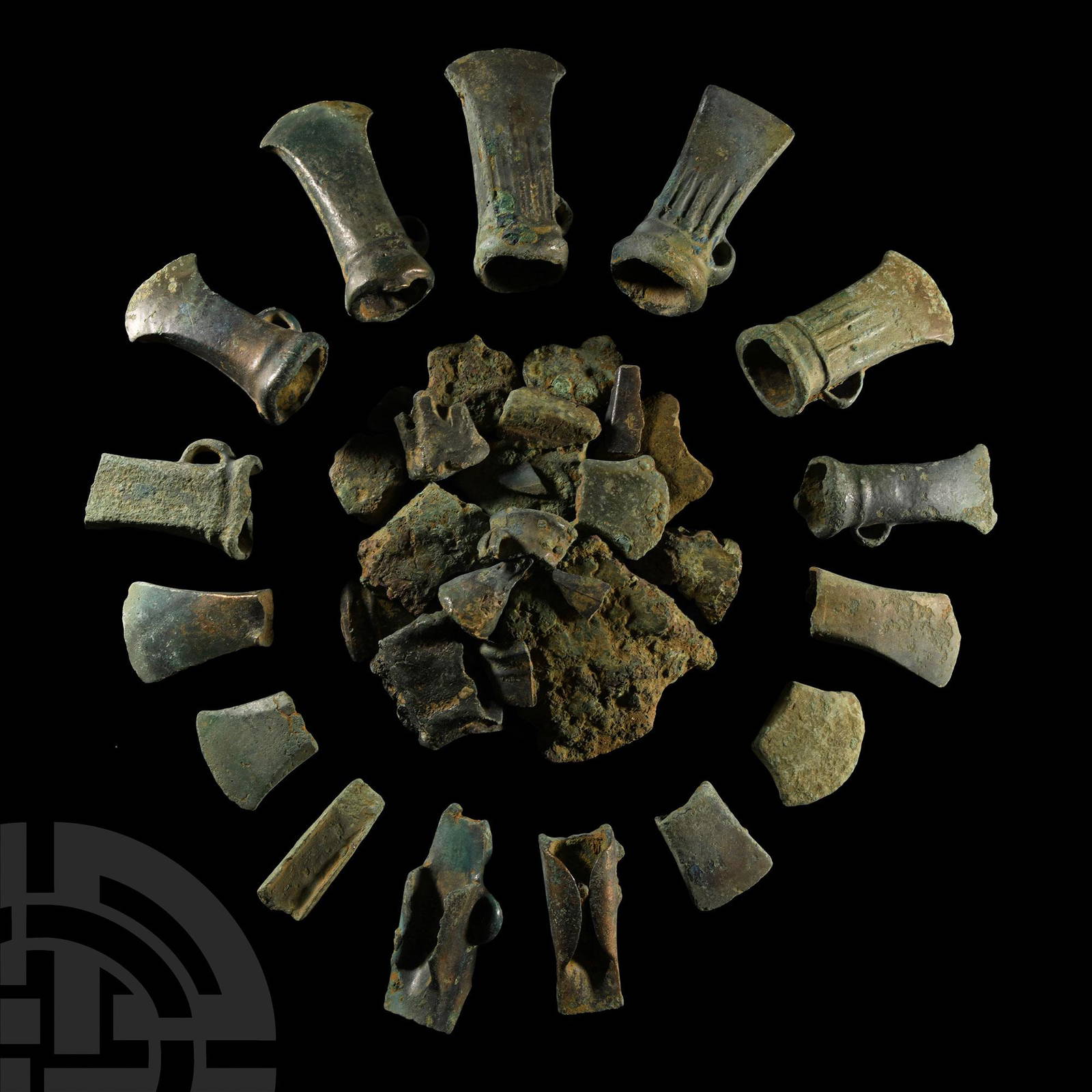 'the Braintree' Bronze Age Axehead And Foundry 'carp's Tongue/ewart ...