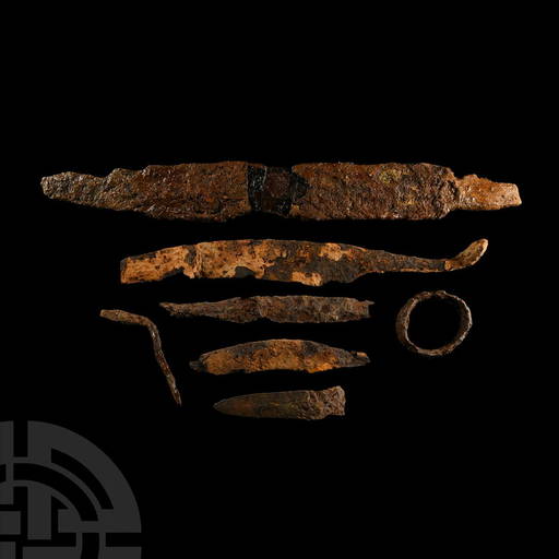 Saxon Iron Artefact Collection