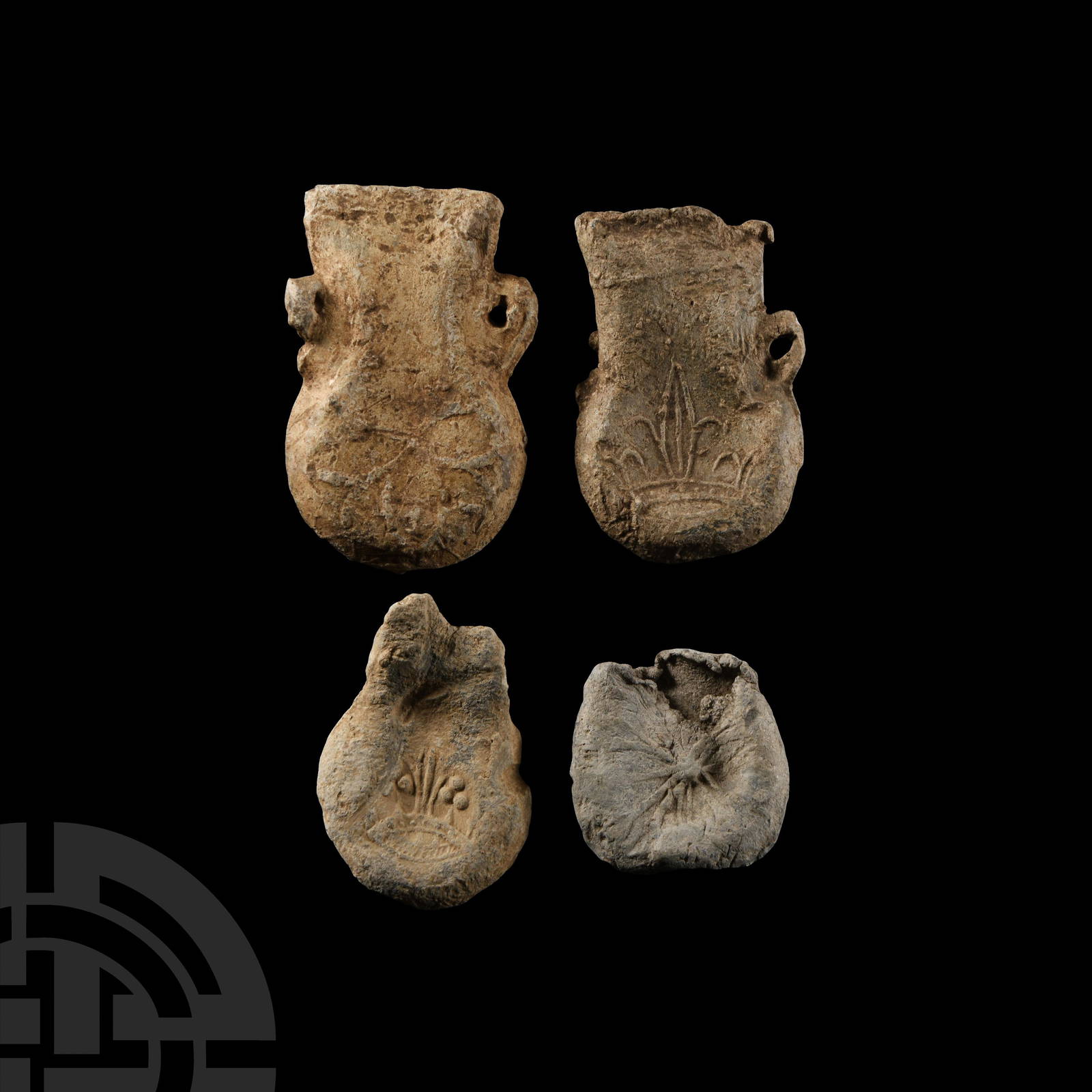 Medieval Pilgrim's Holy Water Ampulla Collection Auction