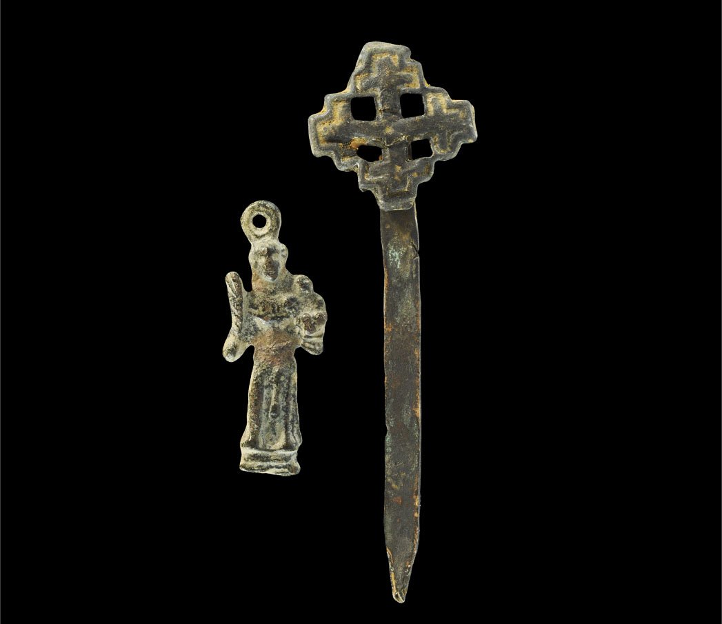 Medieval Knights of the Holy Sepulchre Cross and Pilgri