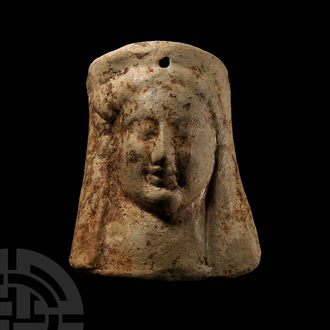 Greek Terracotta Protome Mask Auction