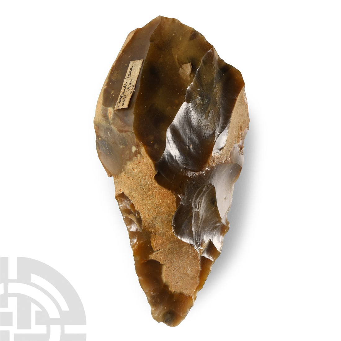 Stone Age 'swanscombe' Knapped Flint Axe Auction
