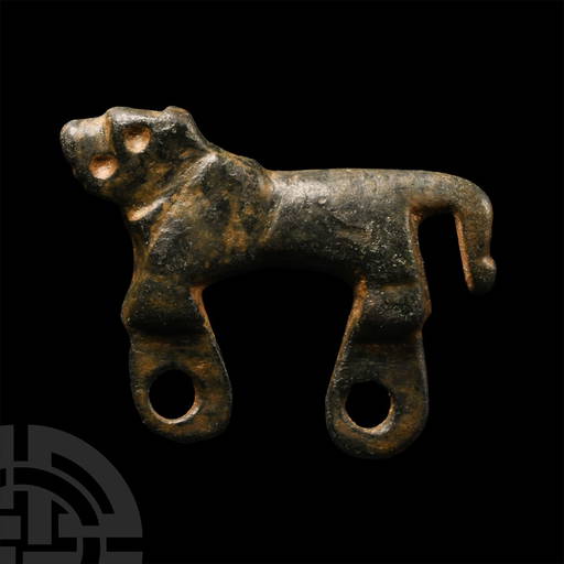 Romano British 'corbridge' Bronze Lion Mount