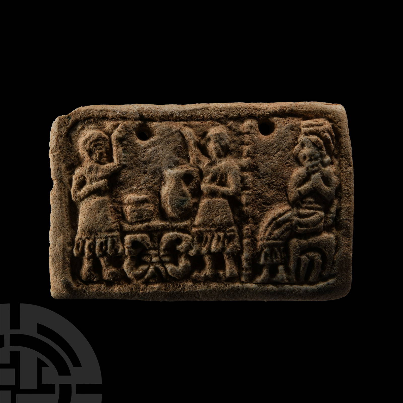 Sumerian Faience Plaque Auction