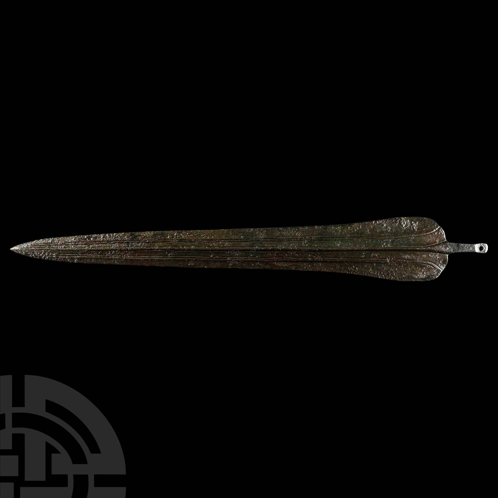 North-west Persian Bronze Short Sword With Blood Channels Auction