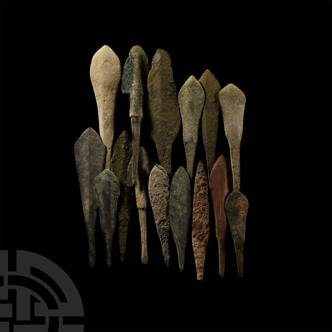 Western Asiatic Bronze Arrowhead Group Auction
