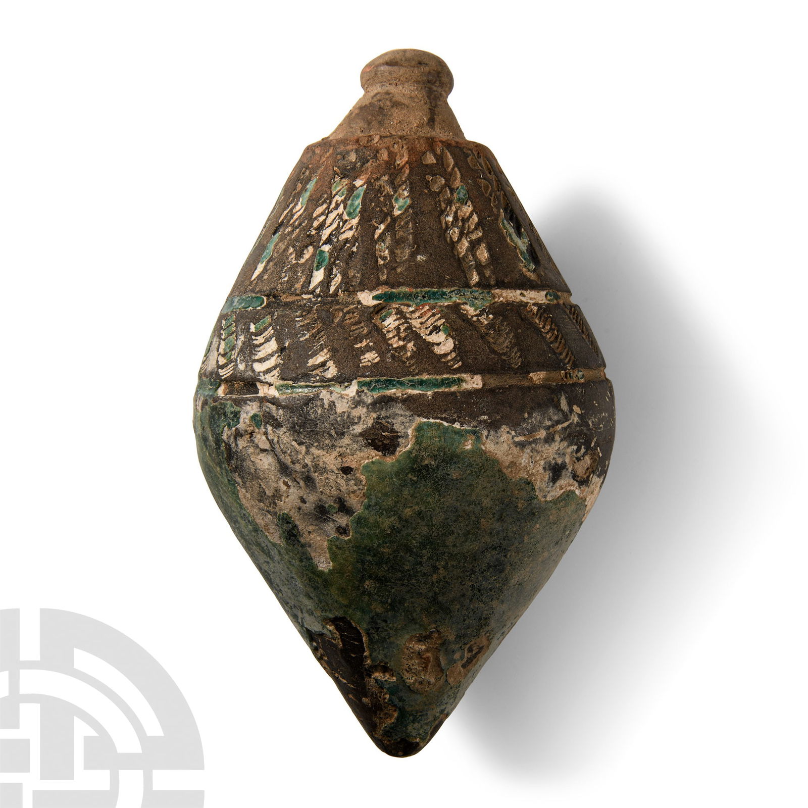 Byzantine 'greek Fire' Ceramic Fire Bomb Or Hand Grenade Auction