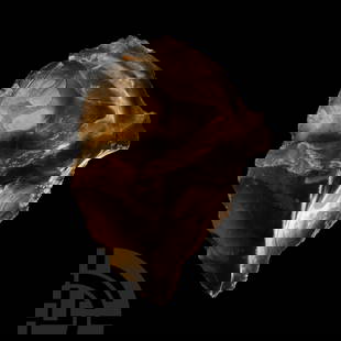 Stone Age 'bergerac' Knapped Ovate Flint Handaxe Auction