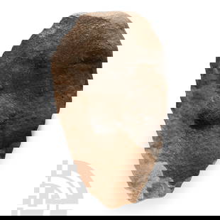 Stone Age 'swanscombe' Knapped Flint Axe Auction