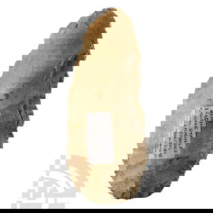 Stone Age 'swanscombe' Knapped Flint Axe Auction