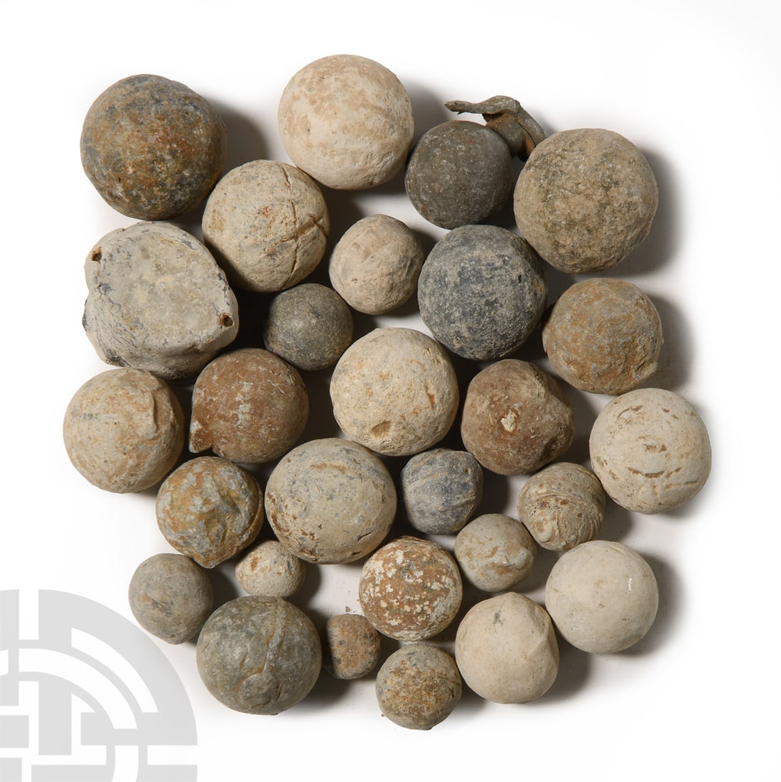 Post Medieval Lead Musket Ball And Pistol Shot Collection Auction