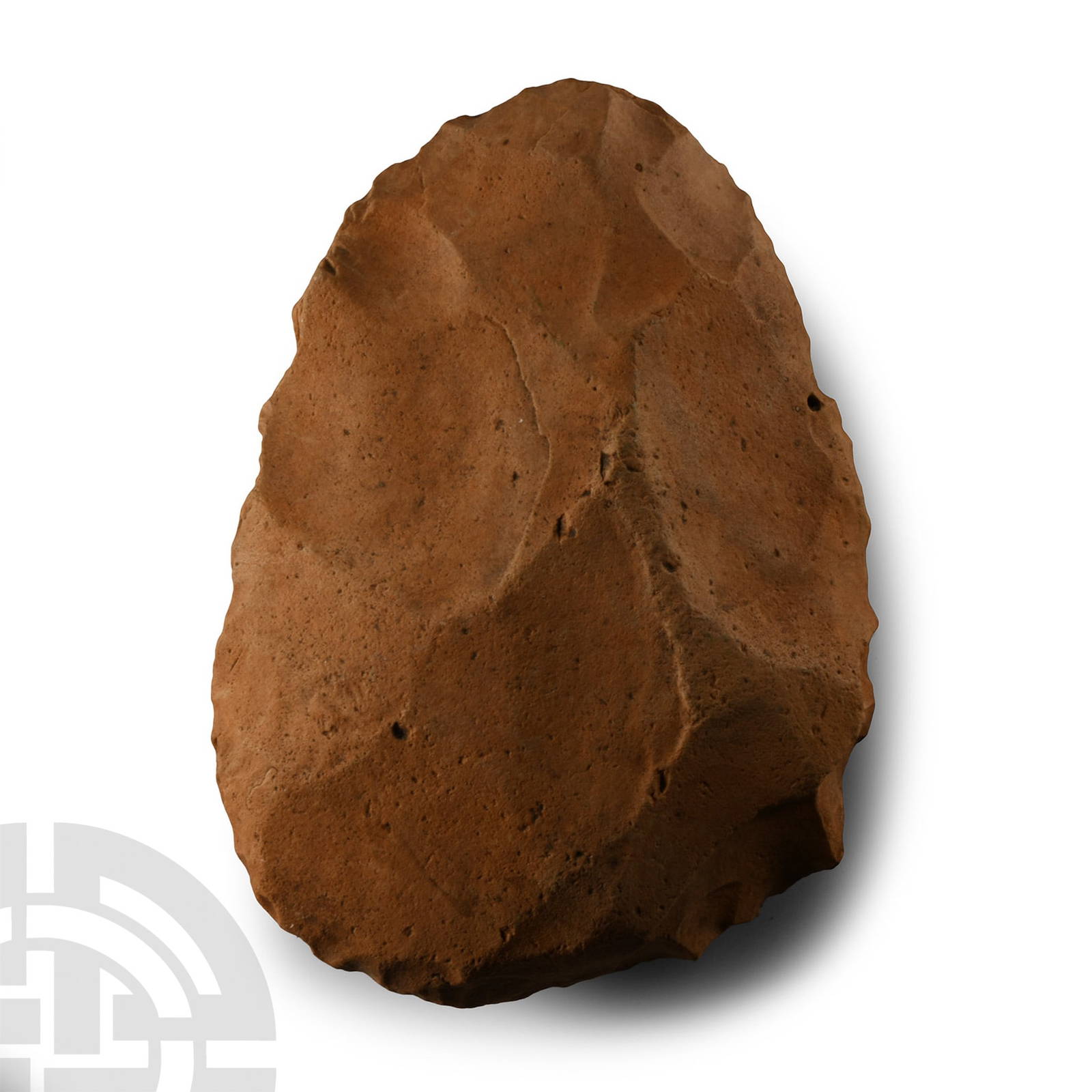 Large Stone Age 'reygasse' Knapped Hand Axe Auction