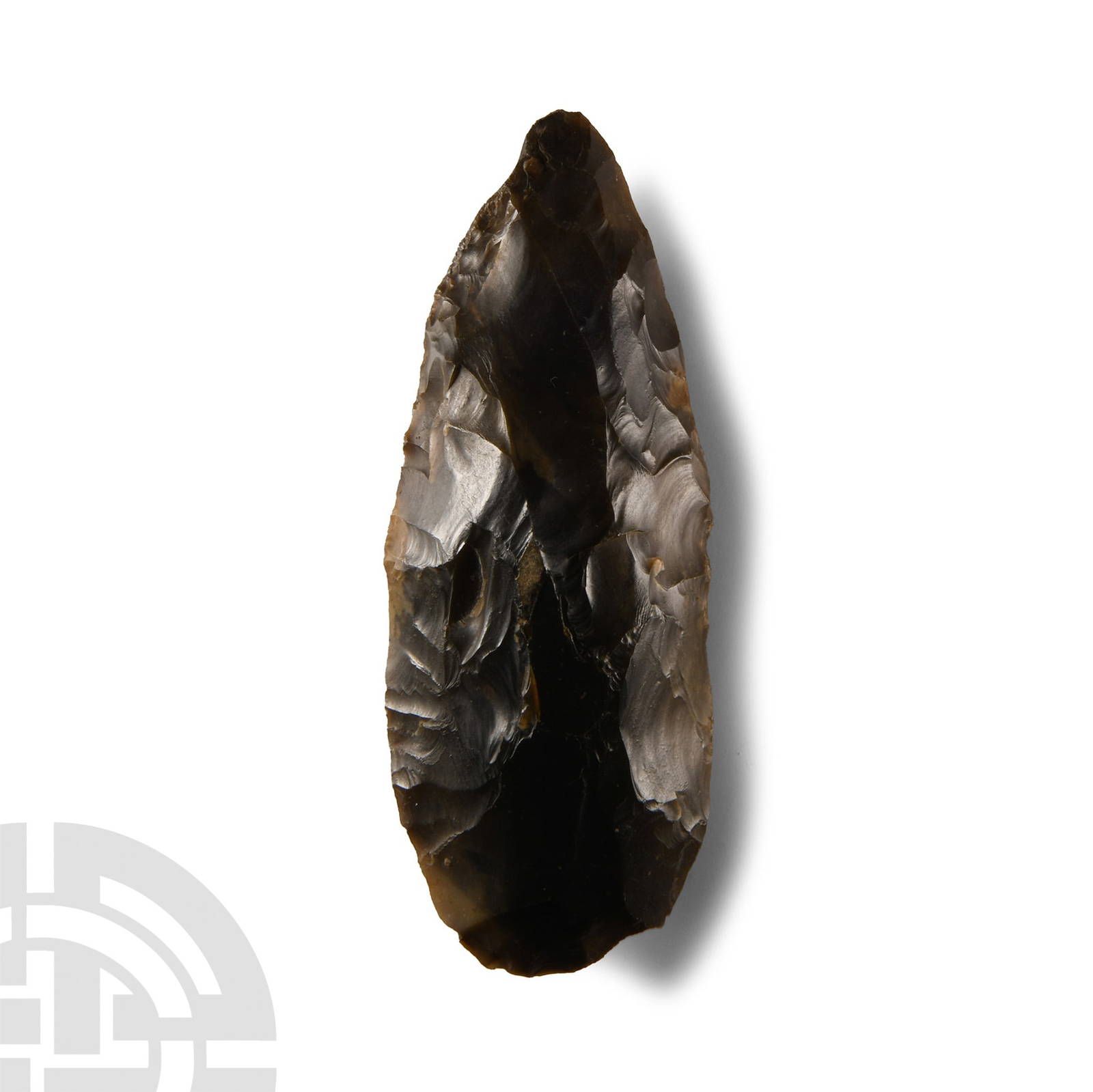 Stone Age Knapped Flint Hand Axe Auction