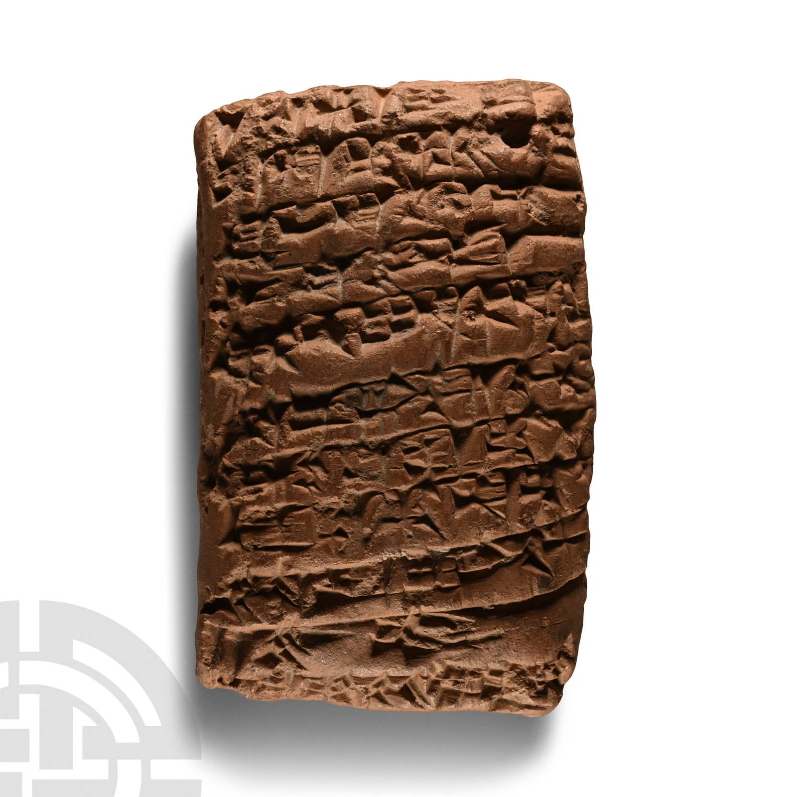 Old Babylonian Cuneiform Tablet From Sumu-el, King Of Larsa In ...