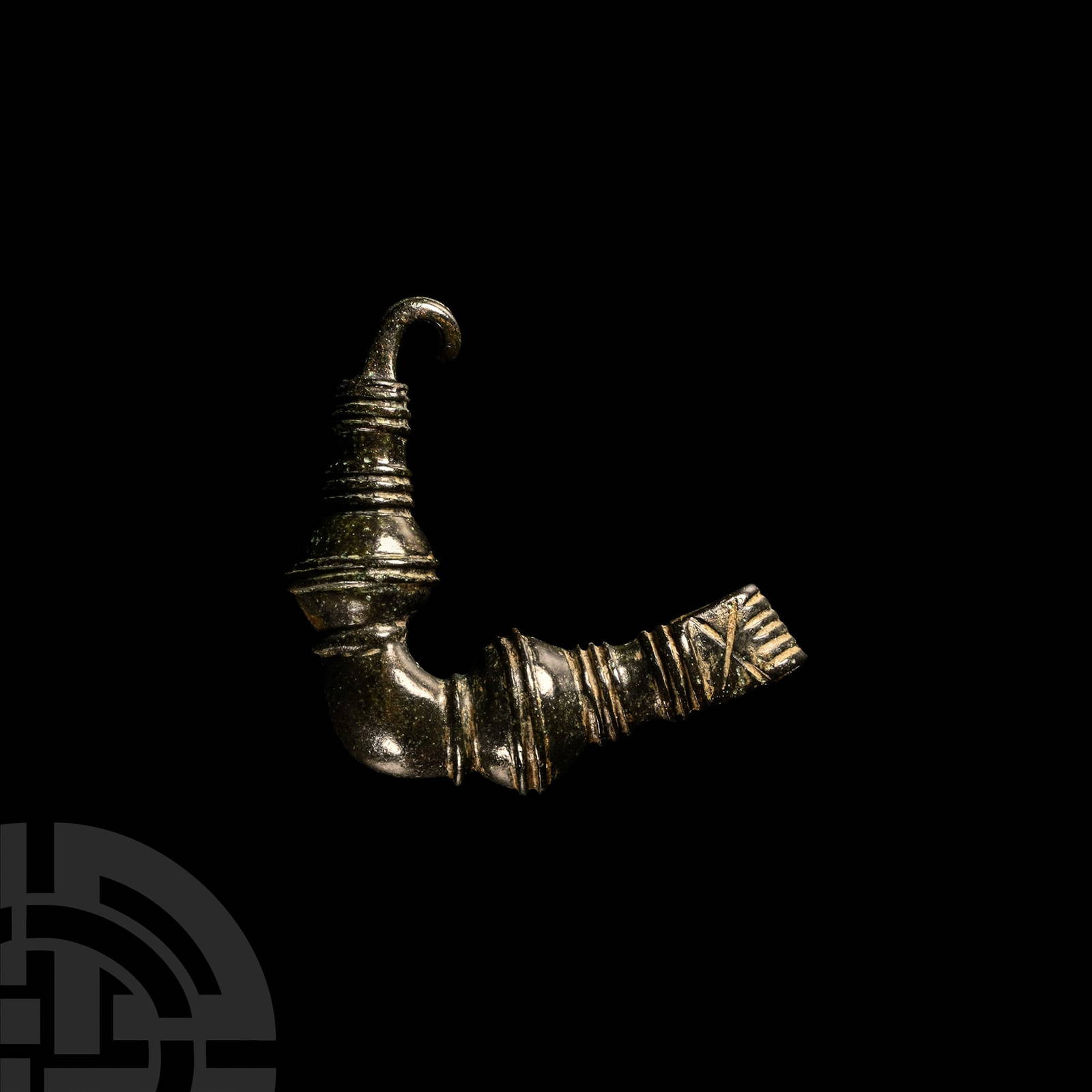 Assyrian Bronze Arm And Hand Type Brooch Auction