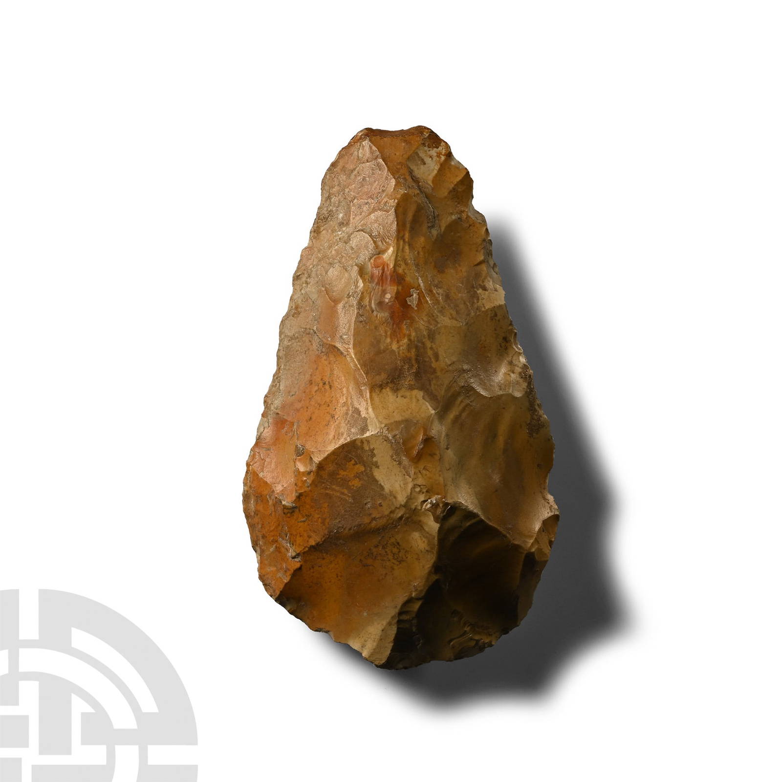 Stone Age Knapped Flint Hand Axe Auction
