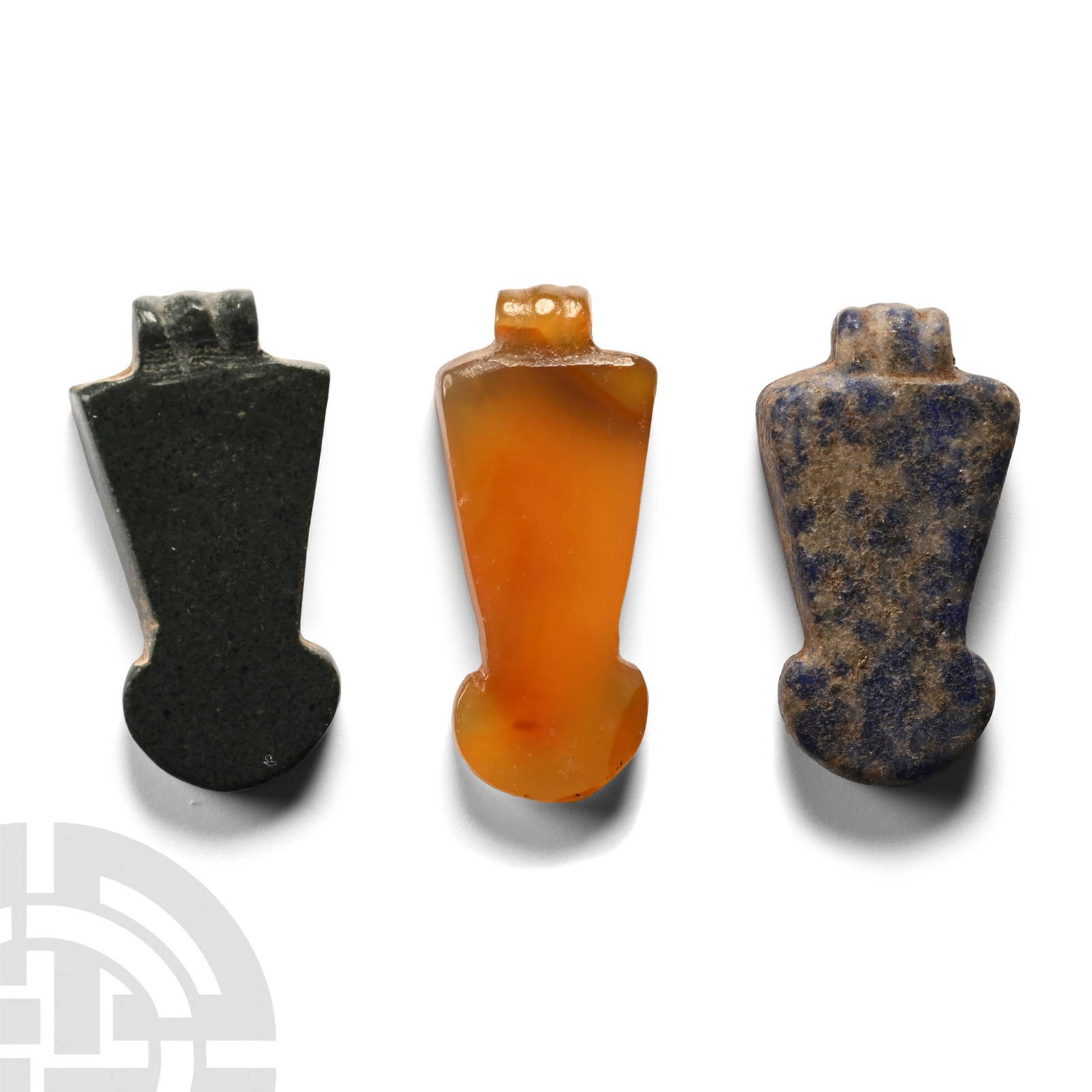 Egyptian Hardstone Menat Amulet Group Auction