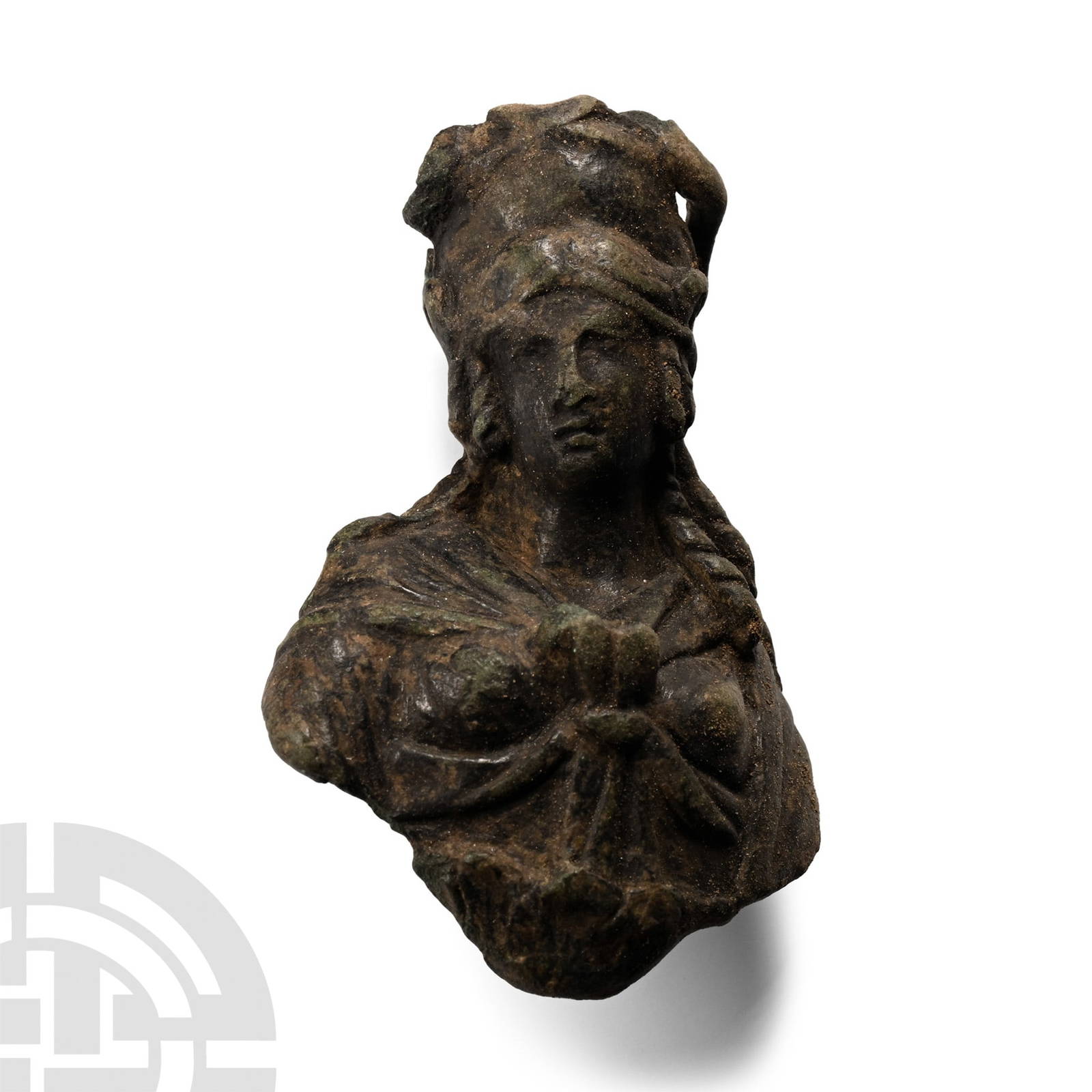 Roman Bronze Bust Of Isis Auction