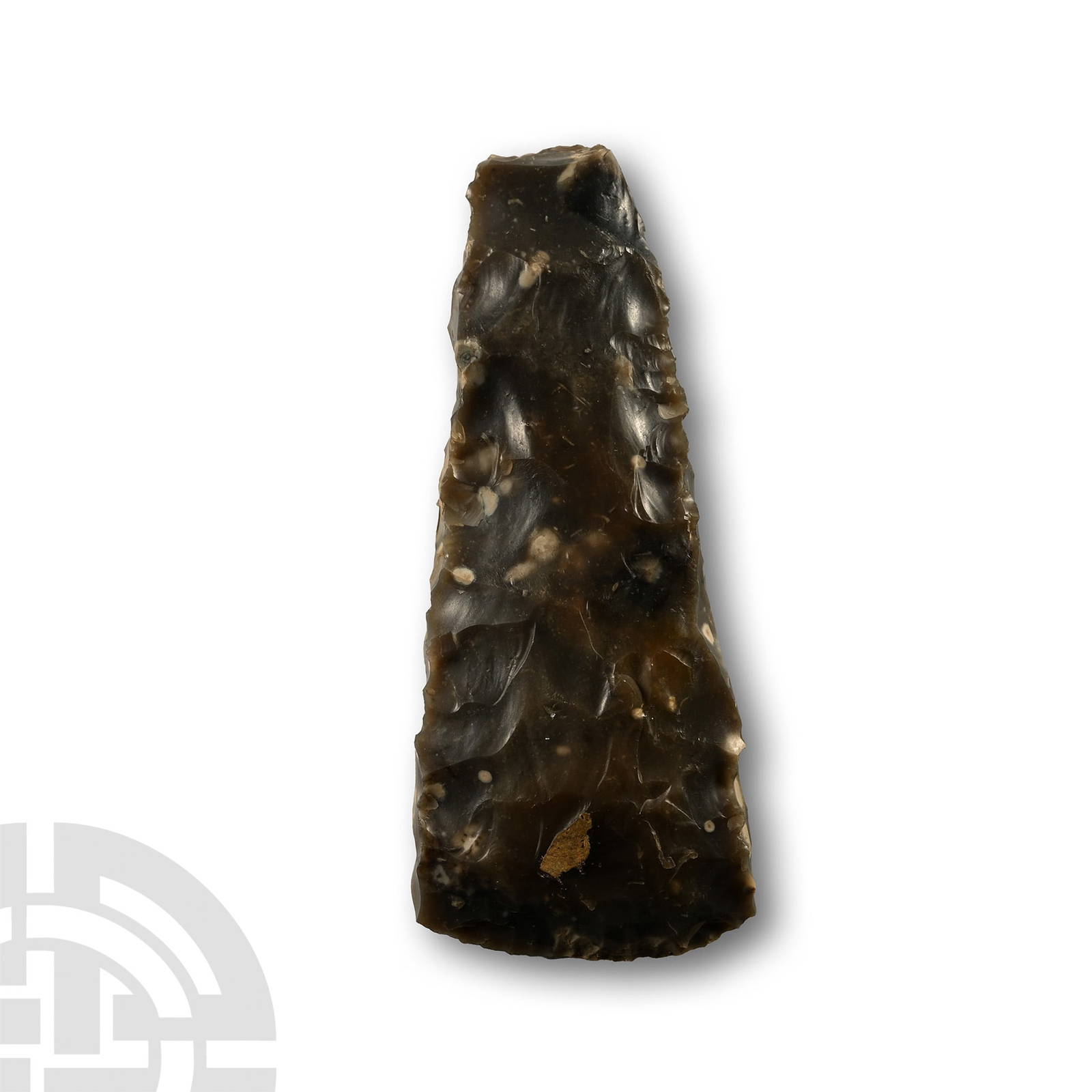 Stone Age Danish Flaked Flint Axe Head Auction