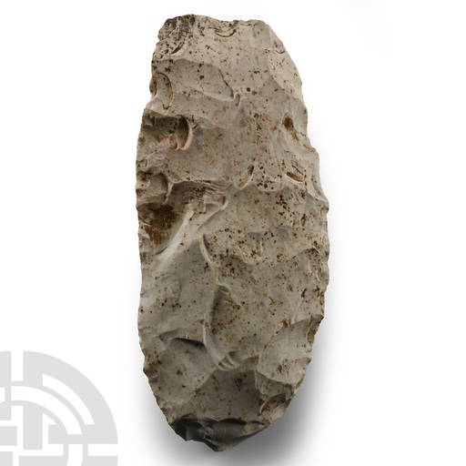 Native American Knapped Stone Hand Axe