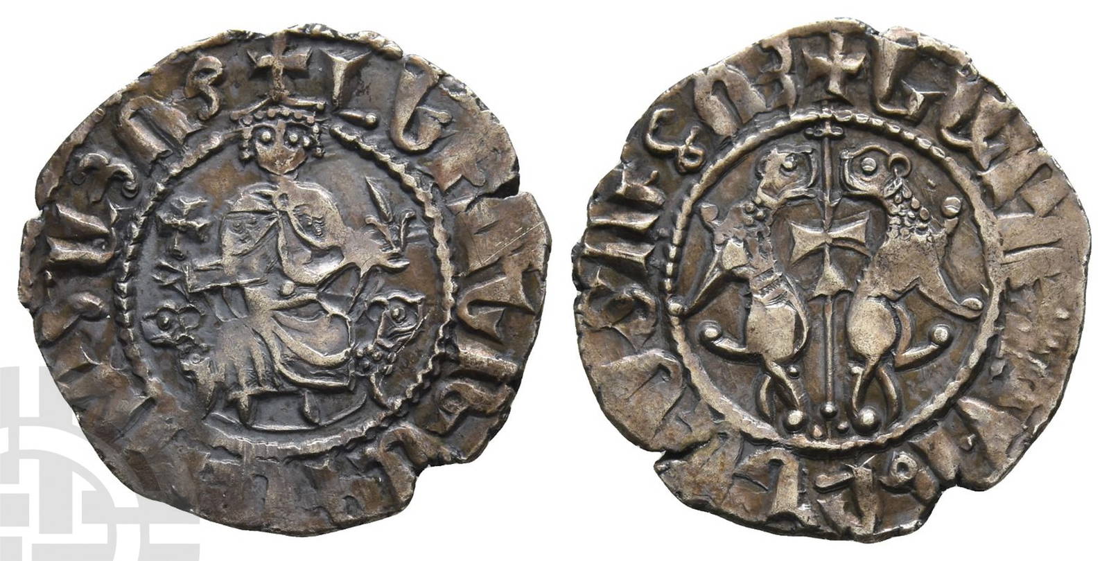 Armenia. Cilician Armenia, Levon I Ar Tram. Auction