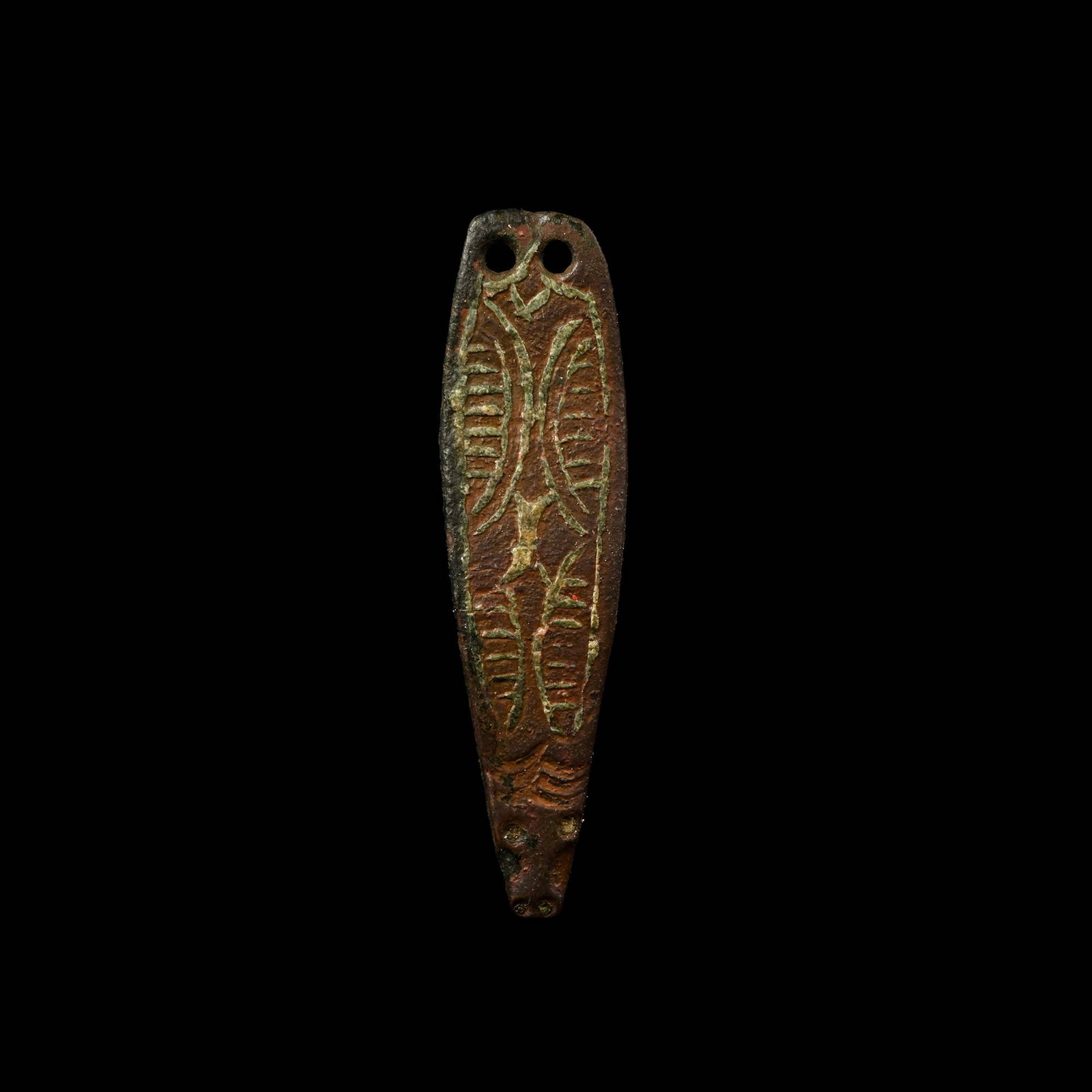 Anglo-saxon Bronze Strap-end Auction