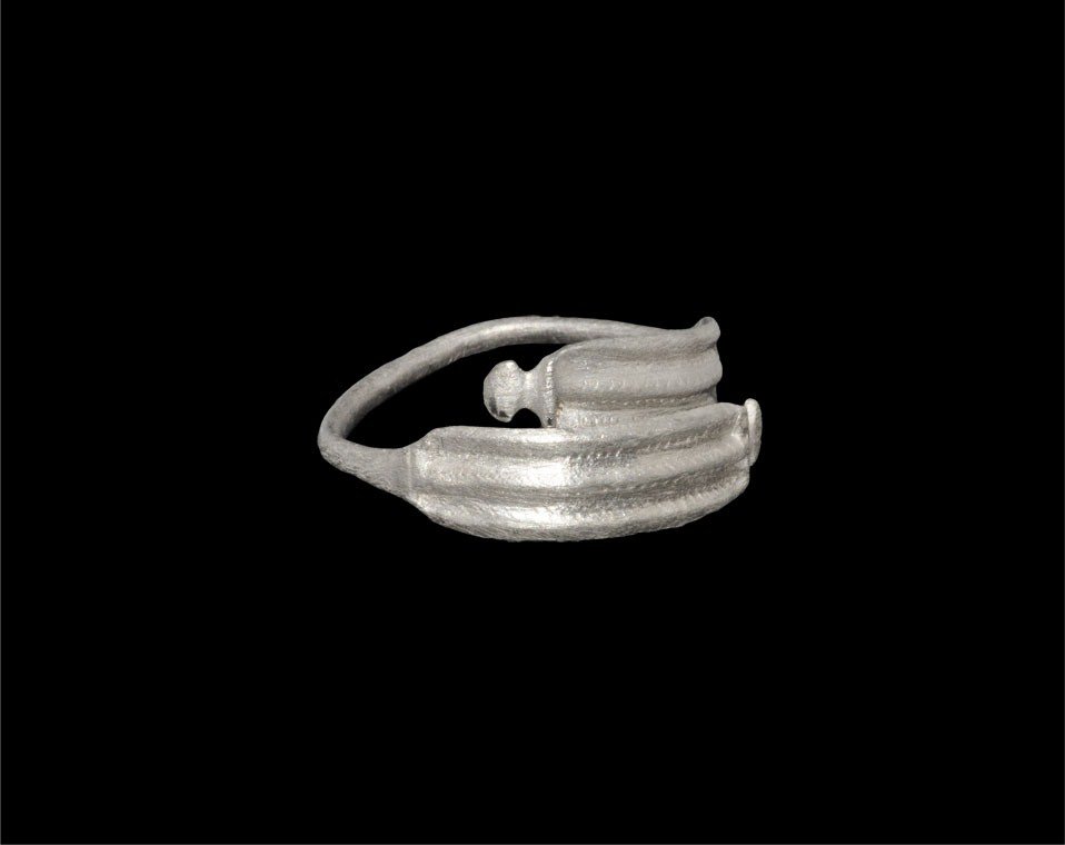 Iron Age Celtic Silver Finger Ring